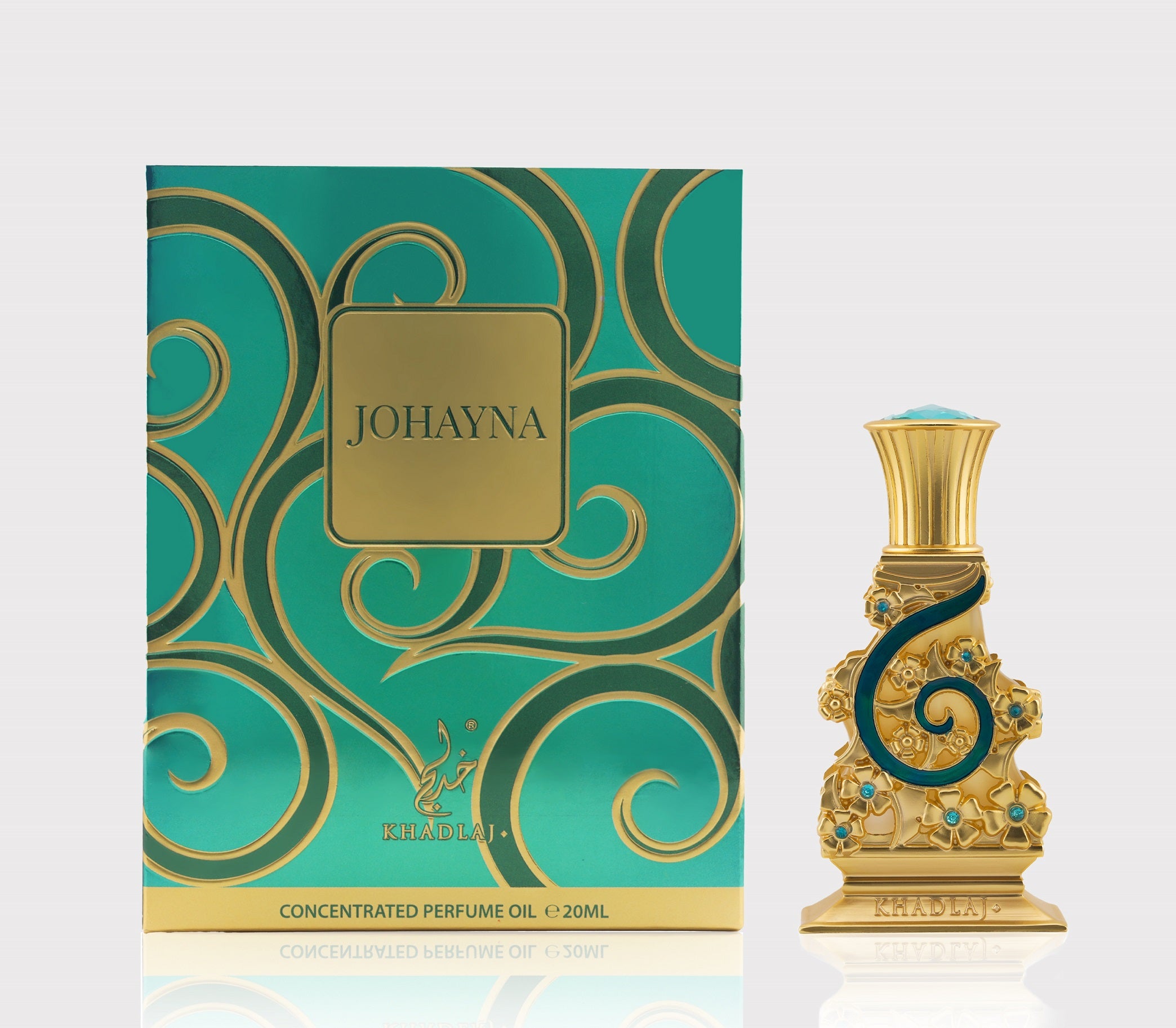 JOHAYNA GREEN 20 ML | KHADLAJ PERFUMES | CPO – Khadlaj Perfumes