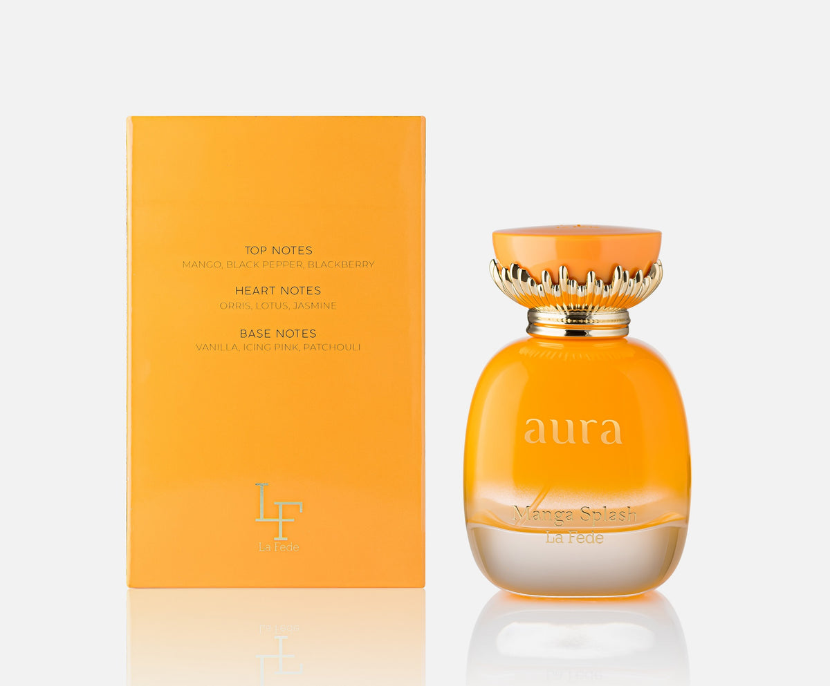 LA FEDE AURA MANGA SPLASH 100 ML EDP SPRAY FOR WOMEN – Khadlaj Perfumes